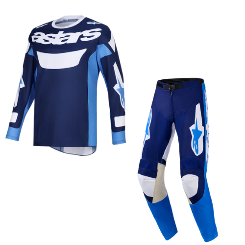 2026 Alpinestars Racer Riway Kit Combo - Ucla Blue White – AT Motocross