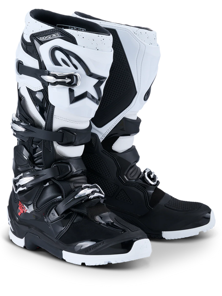 Alpinestars Tech 7 Enduro Boots - Black White – AT Motocross