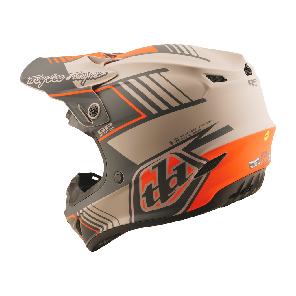 2026 Troy Lee Designs GP PRO Segment Helmet Taupe – AT Motocross