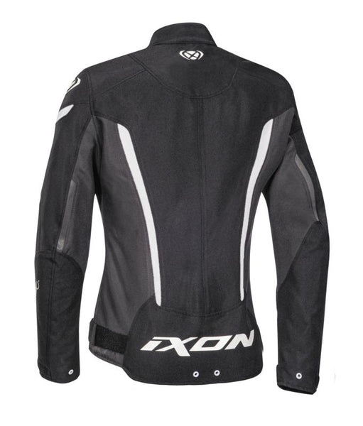 Ixon Striker Lady Motorcycle Jacket Black White – AT Motocross