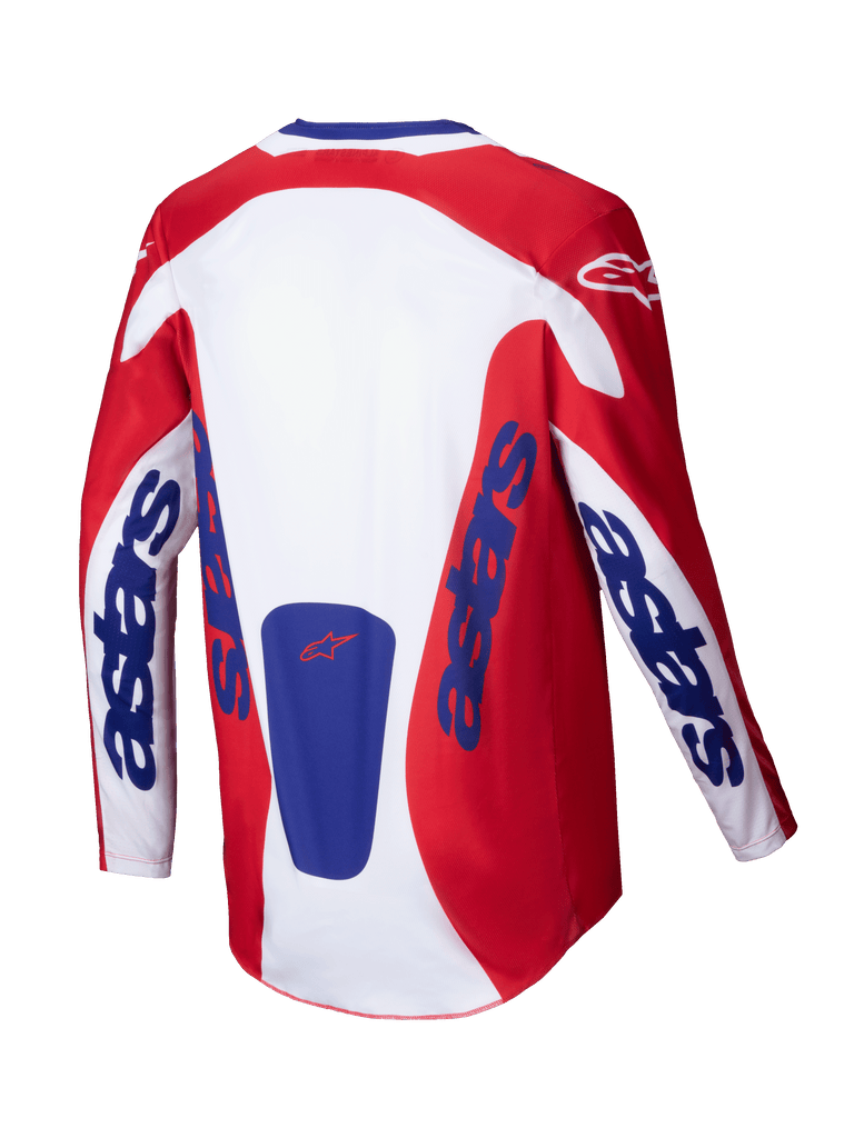 2025 Alpinestars Racer Veil Jersey Bright Red White – AT Motocross