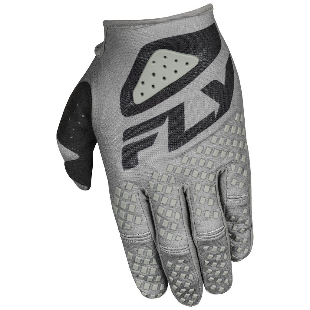 Fly Racing 2025 Kinetic Sym Gloves Grey Black – AT Motocross