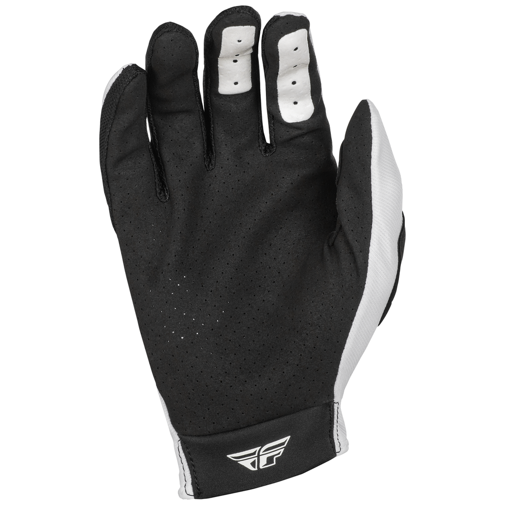 Fly Racing 2025 Lite Gloves White Black – AT Motocross