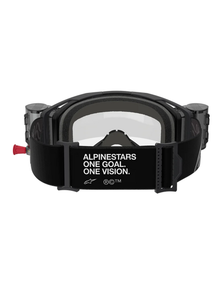 Alpinestars Vision 8 Roll Off Goggles Black – AT Motocross