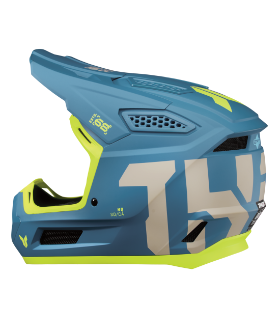 Thor Fleet Helmet - Forge Blue – AT Motocross