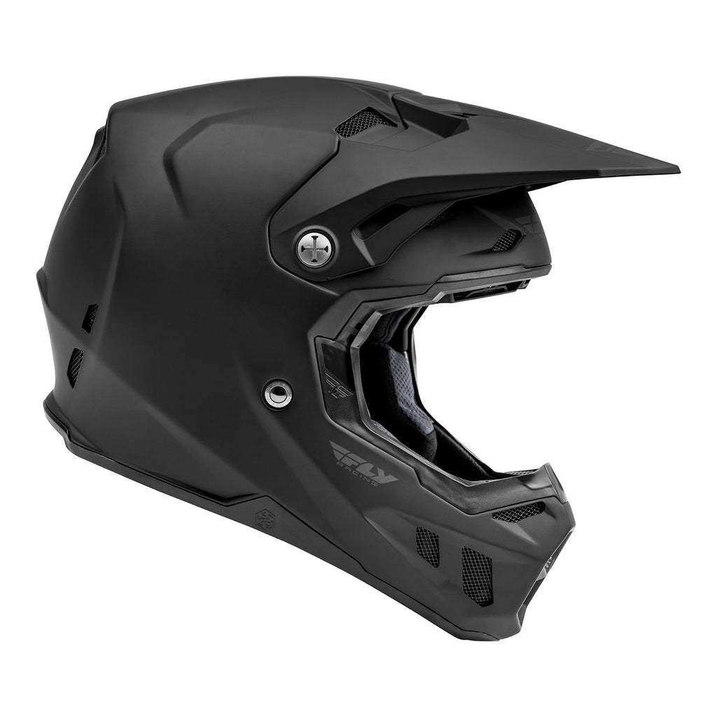 Fly Racing 2025 Formula CC Solid Helmet Matte Black – AT Motocross