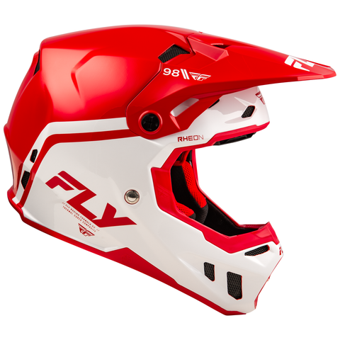 Fly Racing 2025 Formula CC Objective Helmet Red White – AT Motocross