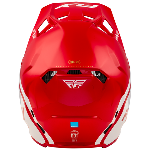 Fly Racing 2025 Formula CC Objective Helmet Red White – AT Motocross