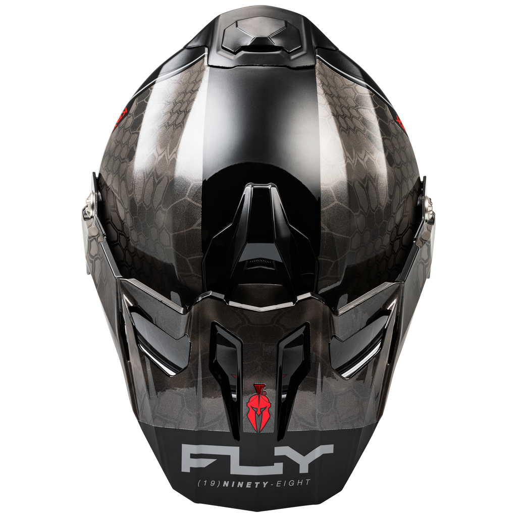 Fly Racing 2025 Trekker Kryptek Conceal Helmet Black Grey White – AT ...