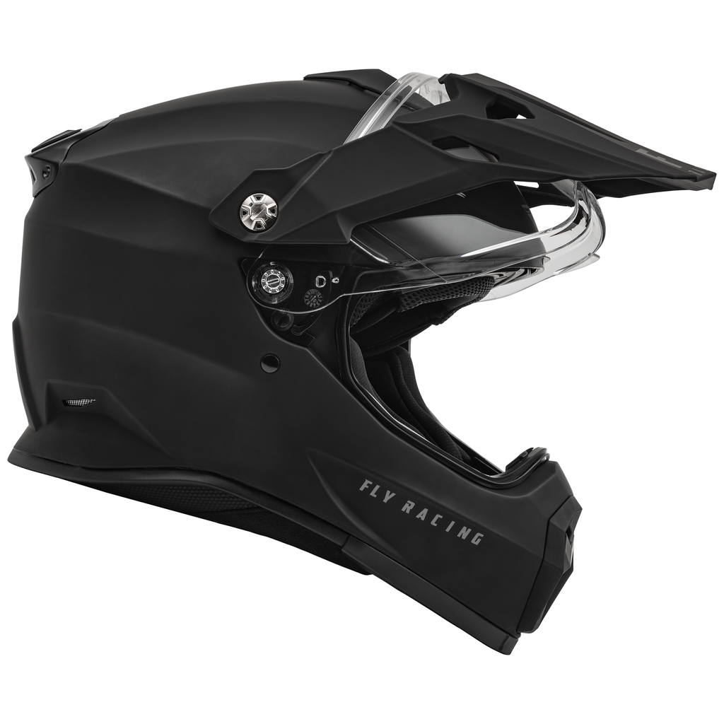 Fly Racing 2025 Trekker Kryptek Solid Helmet Matte Black – AT Motocross