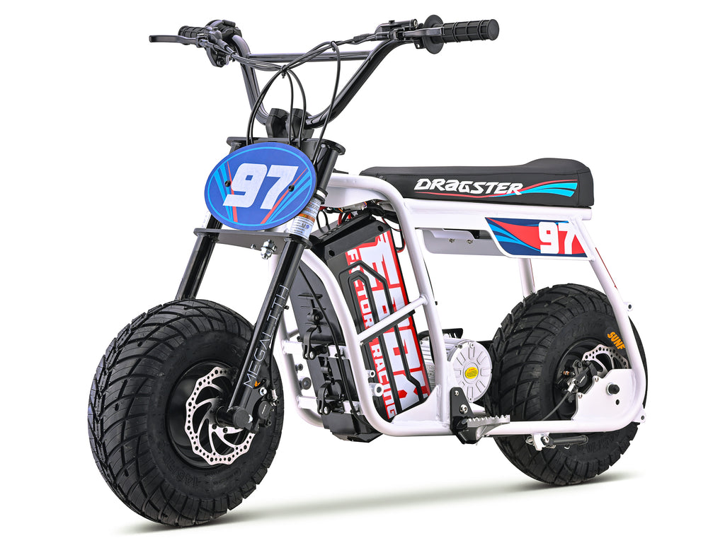 Stomp Ebox Dragster SM Electric Bike - White – AT Motocross