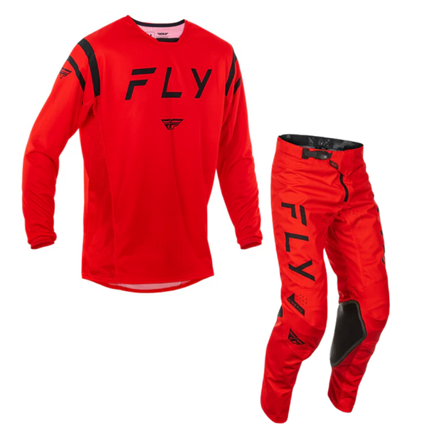 Fly Kinetic Centre Combo Red Black – AT Motocross
