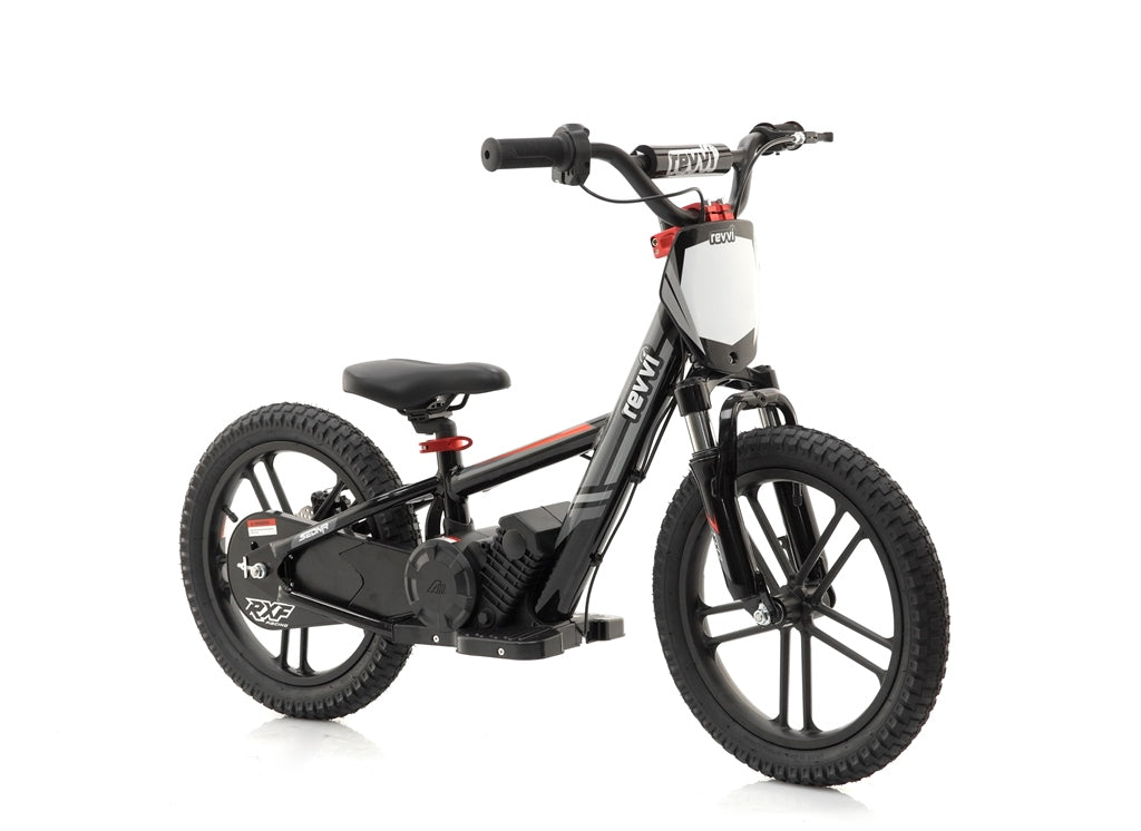 REVVI 16" PLUS ELECTRIC KIDS BIKE - BLACK – AT Motocross