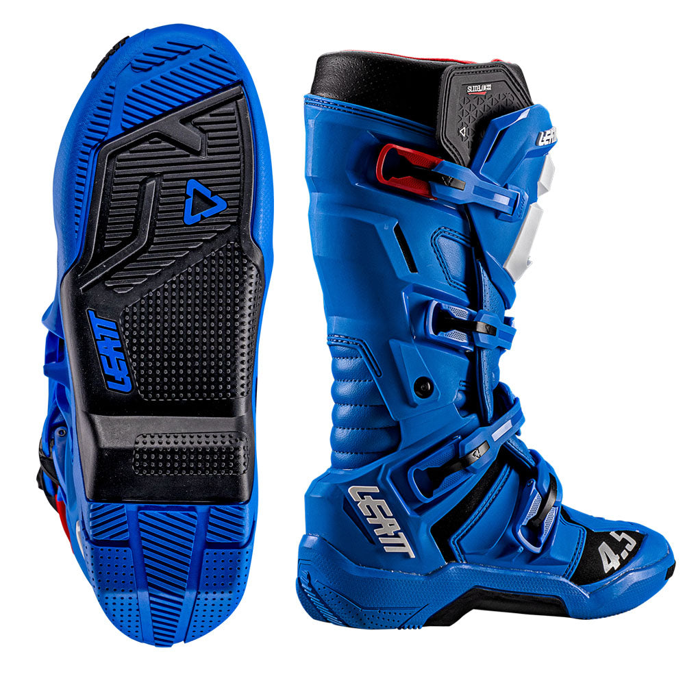 2026 Leatt 4.5 Motocross Boot Blue – AT Motocross