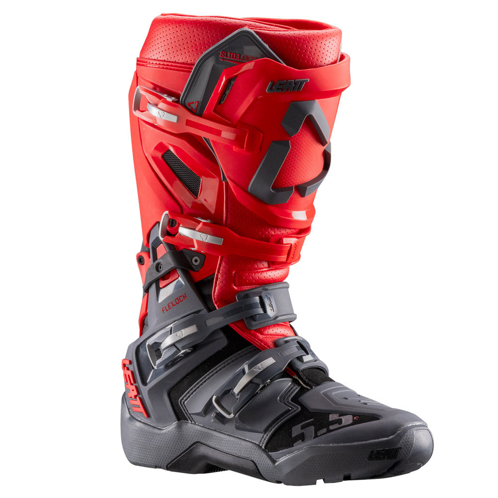 2026 Leatt 5.5 Flexlock Enduro Boots Red – AT Motocross