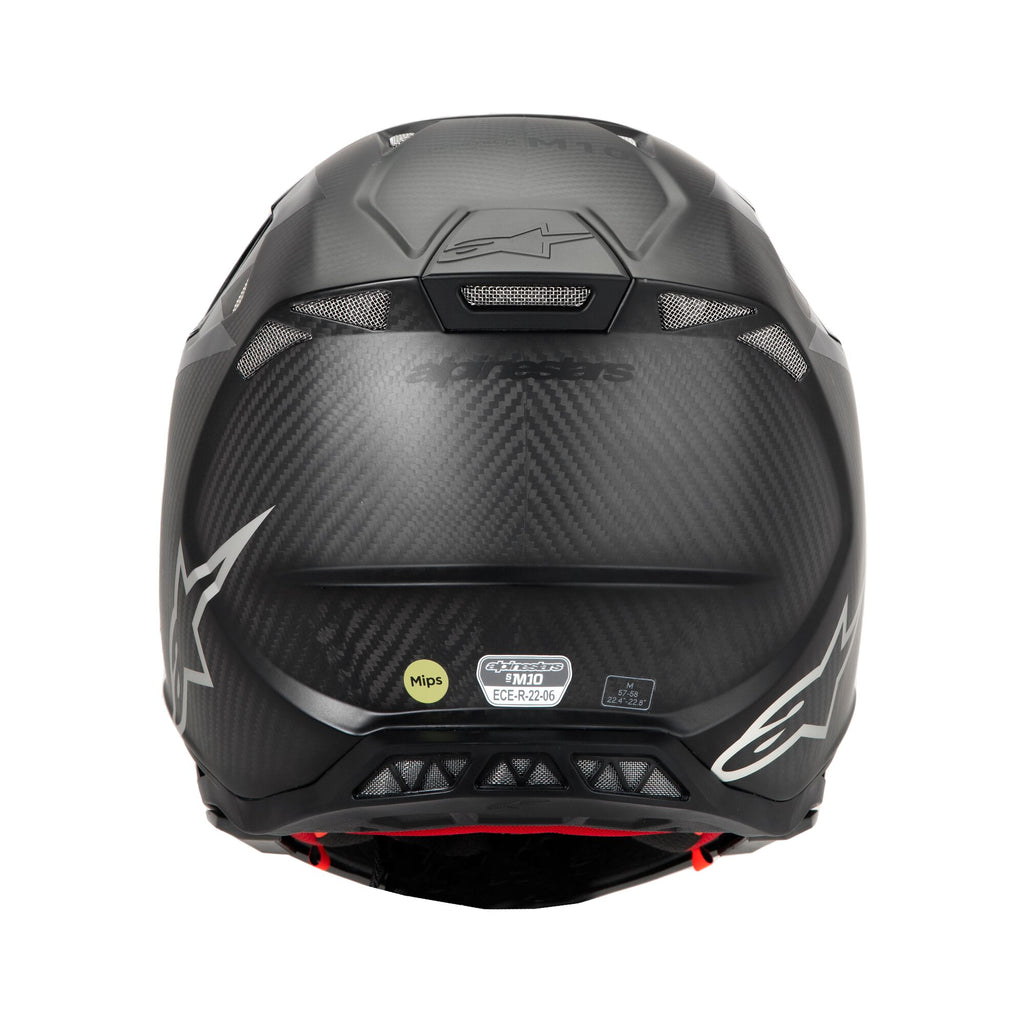 Alpinestars Helmet Supertech SM10 Fame Black Carbon Matt Glossy – AT ...