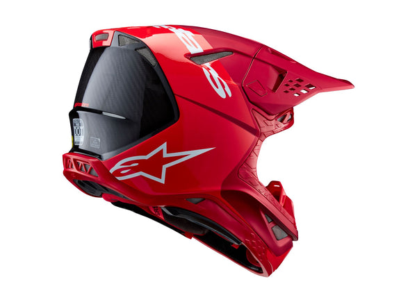 Alpinestars Helmet Supertech SM10 Flood Red Fluo Red Matt Glossy – AT ...
