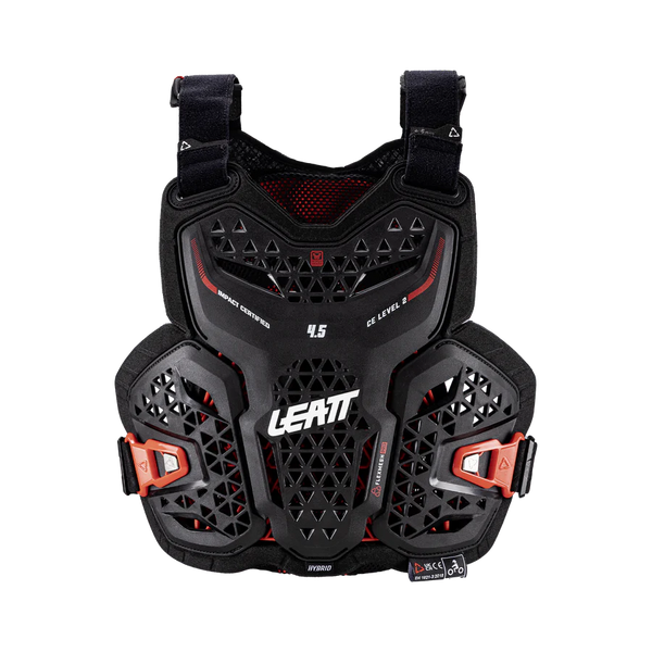 Leatt Junior Chest Protector 4.5 Hybrid Black – AT Motocross