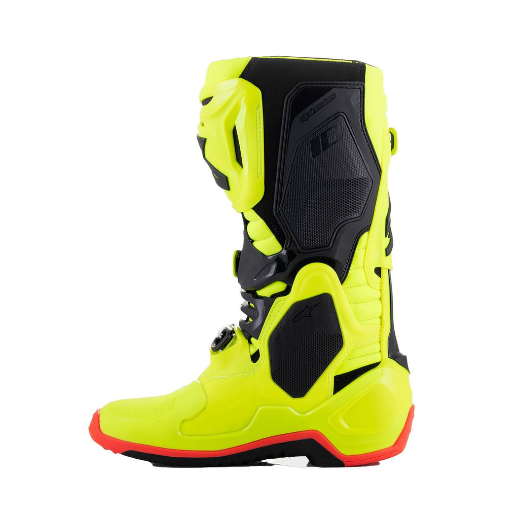 Alpinestars Tech 10 Motocross Boots Yellow Flo Black Red – AT Motocross