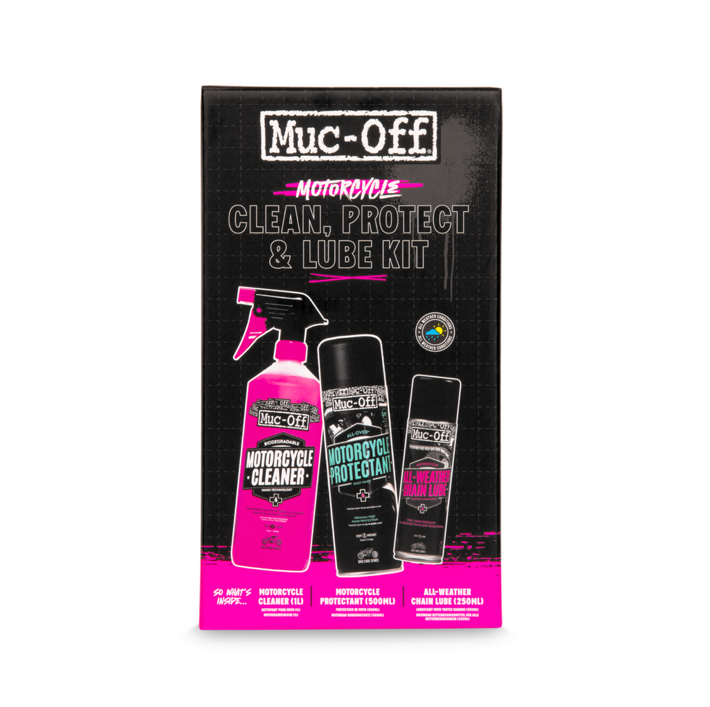 Muc-Off Motorcycle Clean Protect Lube Kit V2 – AT Motocross