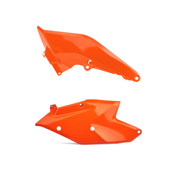 Polisport KTM Plastic Side Panels Orange – AT Motocross
