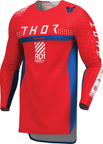 2026 Thor Jersey Sportmode Synth Red – AT Motocross
