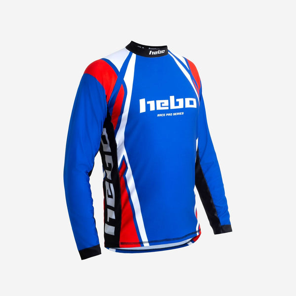 Hebo Shirt Race Pro Junior Blue – AT Motocross