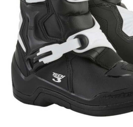 Alpinestar Tech 3 Motocross Boots Black White – AT Motocross