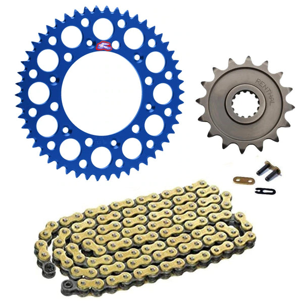 Renthal Yamaha Aluminium Chain & Sprocket Kit - Blue – AT Motocross