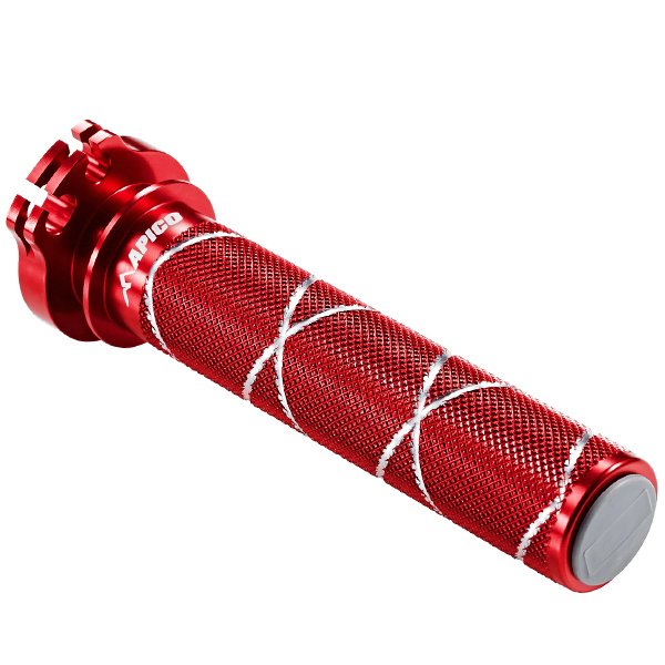Apico Aluminium Throttle Tube - Honda - Red – AT Motocross
