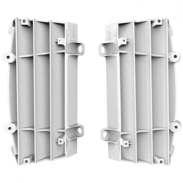 Polisport Yamaha YZF Radiator Louvres Fins - White – AT Motocross