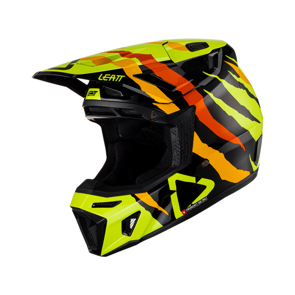 Leatt 8.5 V23 Citrus Tiger Helmet & Goggles – AT Motocross