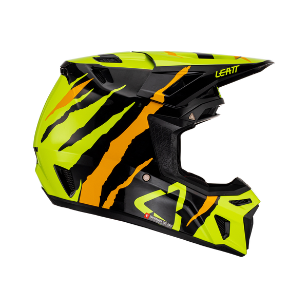 Leatt 8.5 V23 Citrus Tiger Helmet & Goggles – AT Motocross