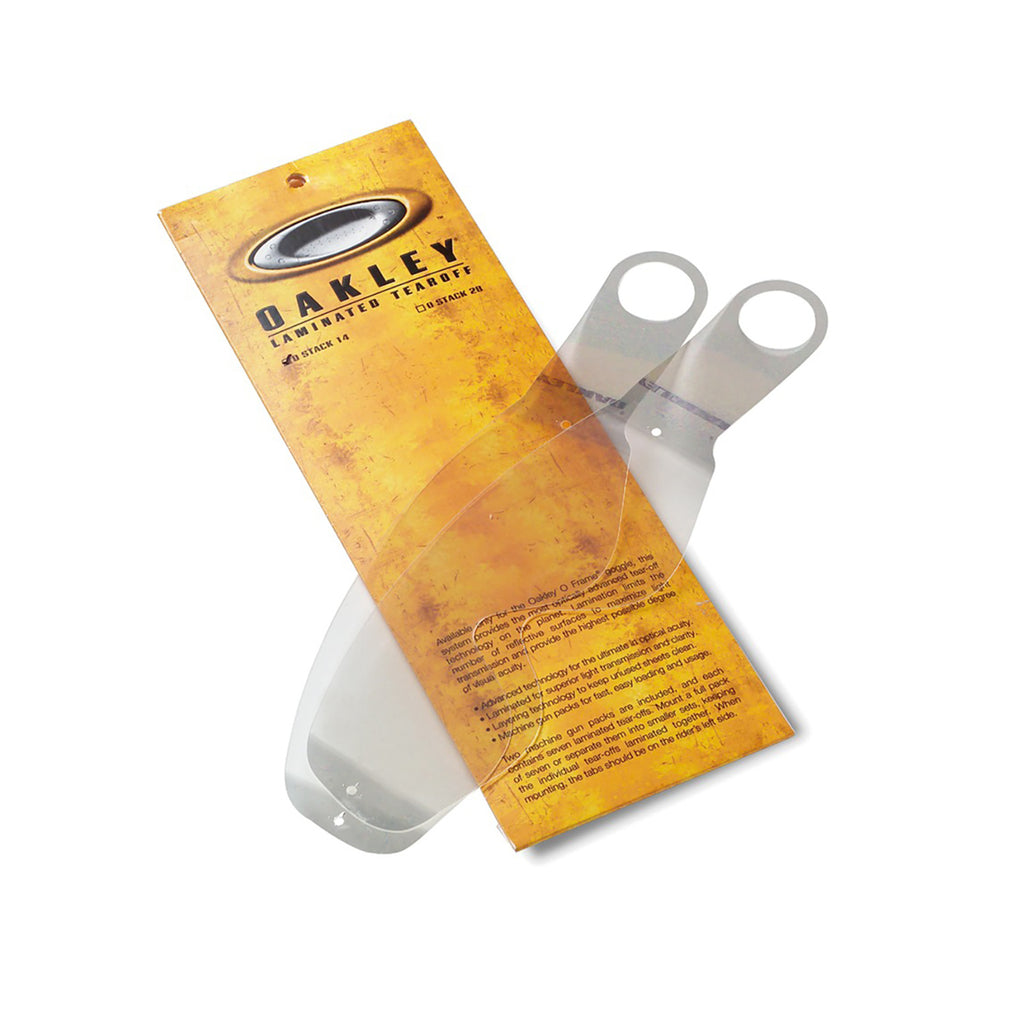 Oakley O Frame Laminated Tear Offs – AT Motocross